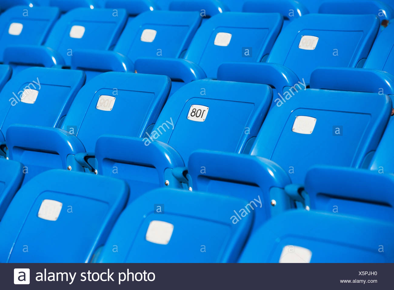 Blue Stadium Seating High Resolution Stock Photography and Images - Alamy