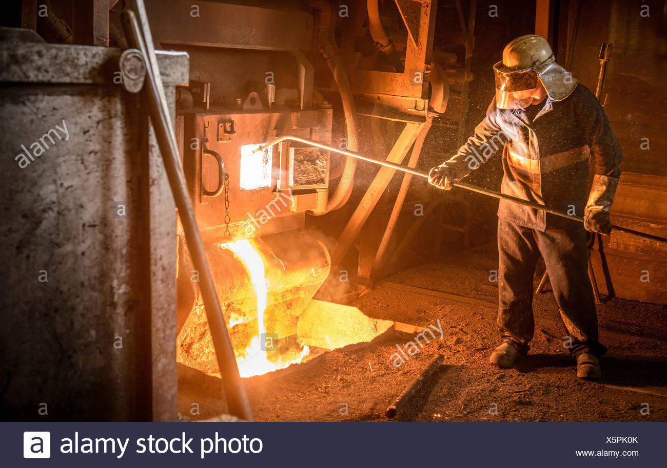 Hot Liquid Metal High Resolution Stock Photography and Images - Alamy