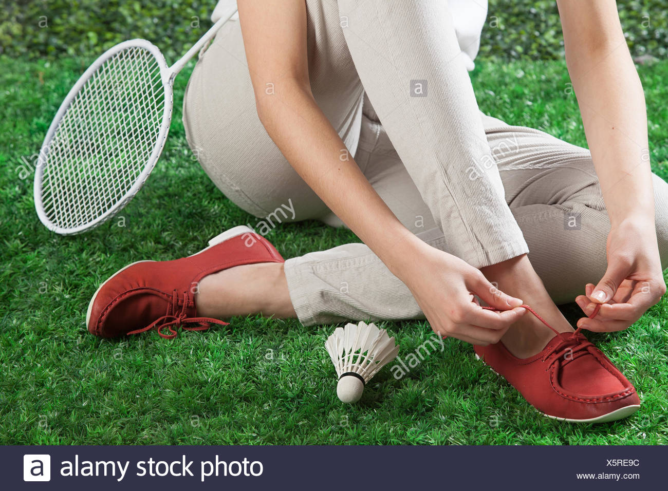 Racket Woman Legs High Resolution Stock Photography and Images - Alamy