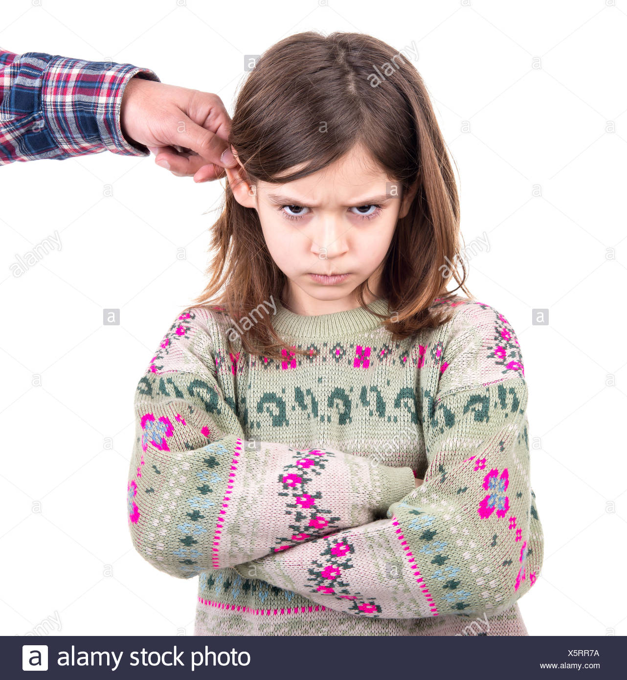 Ear Child Pulling High Resolution Stock Photography and Images - Alamy