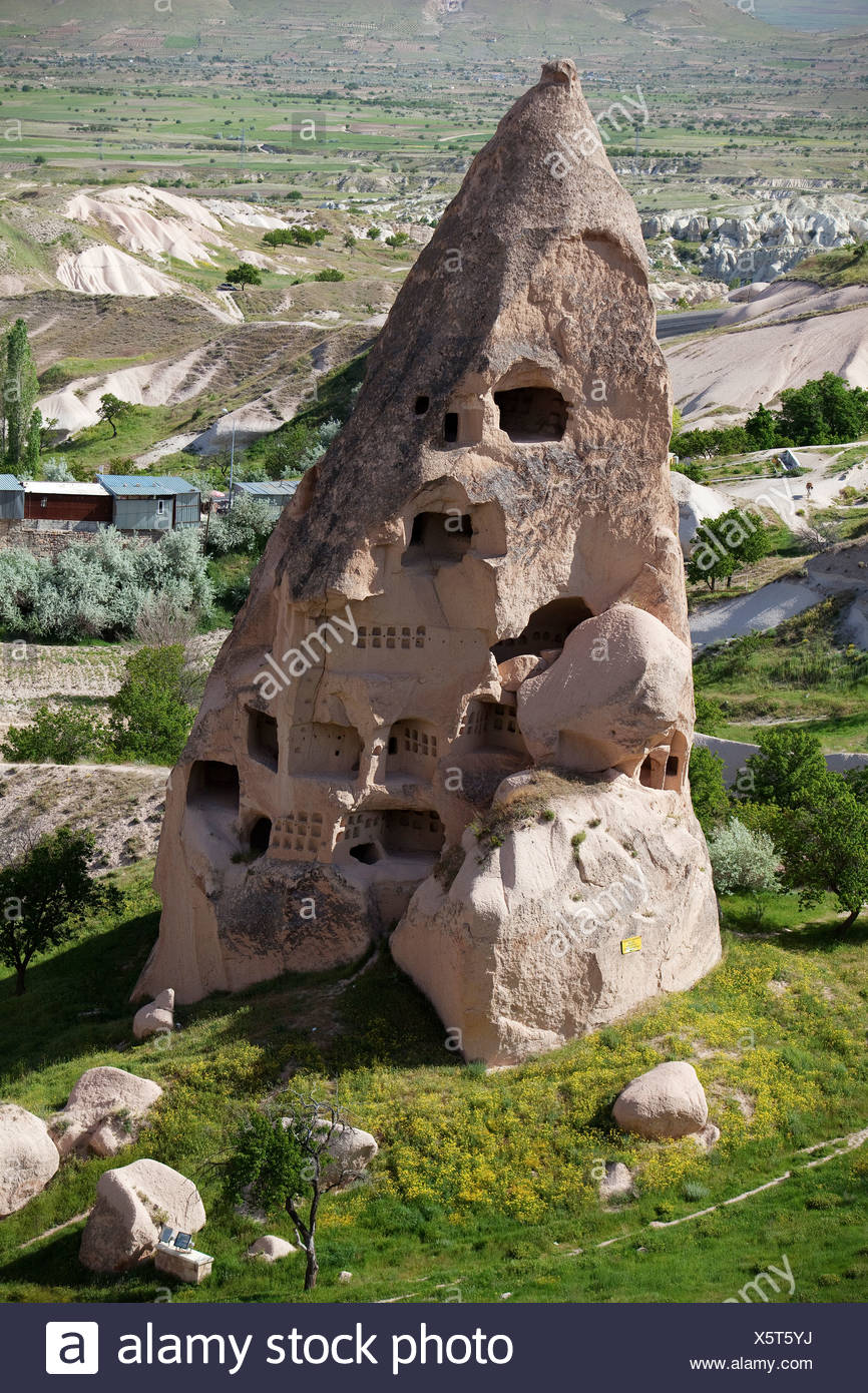 Inside Rock House Uchisar Cappadocia High Resolution Stock Photography ...