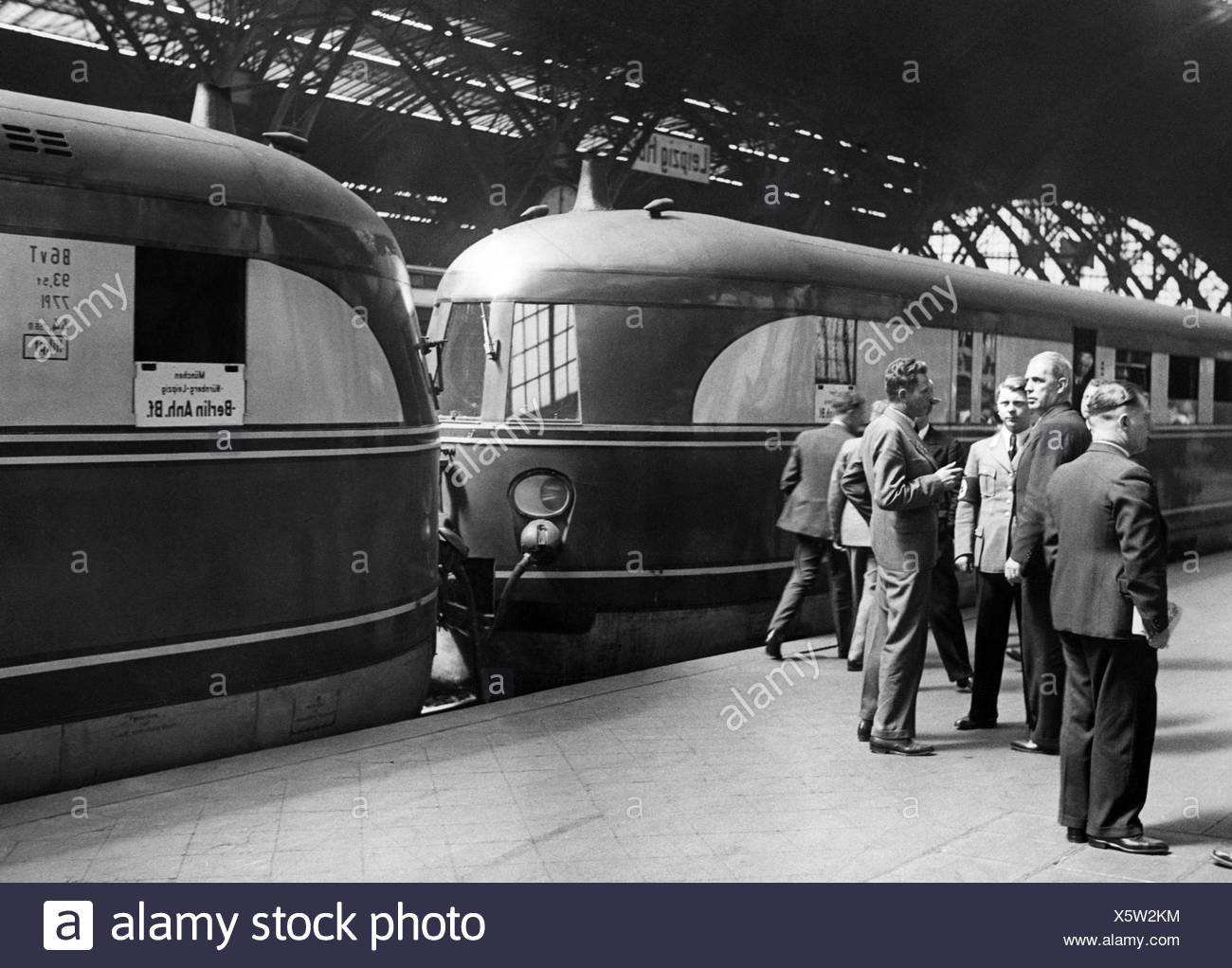 Railway Station 1930s Germany Stock Photos & Railway Station 1930s ...