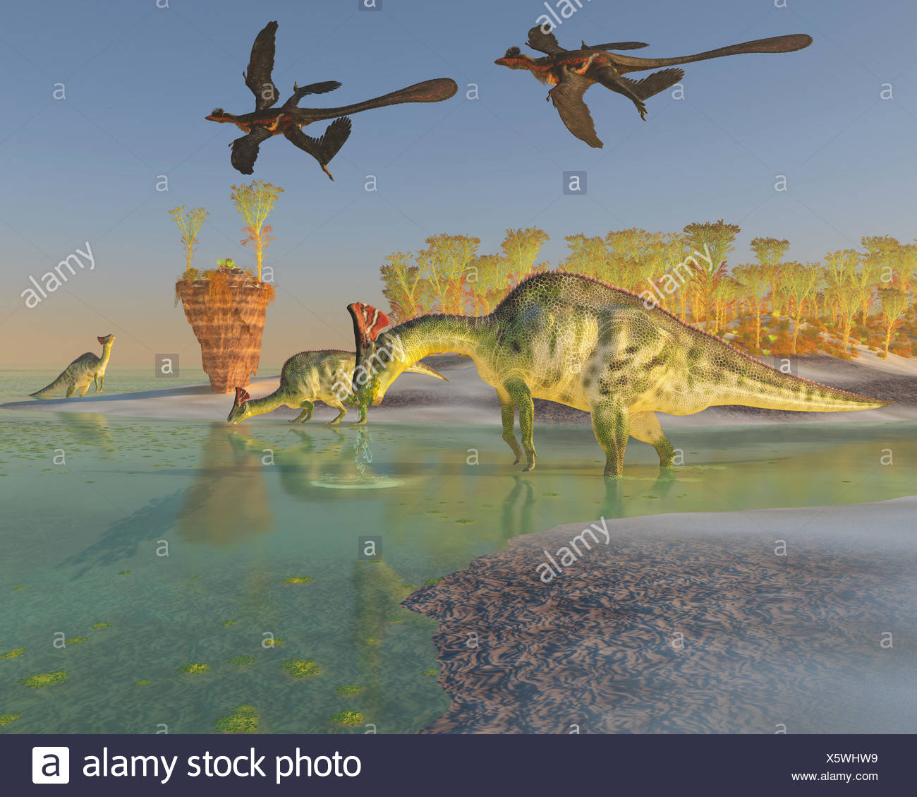 Dinosaur Swamp High Resolution Stock Photography and Images - Alamy