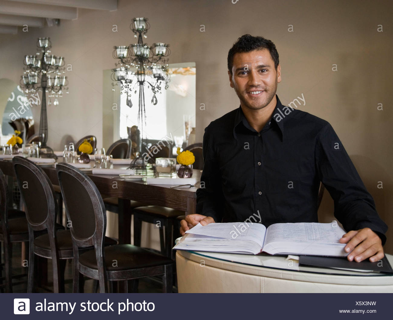 Restaurant Host High Resolution Stock Photography and Images - Alamy
