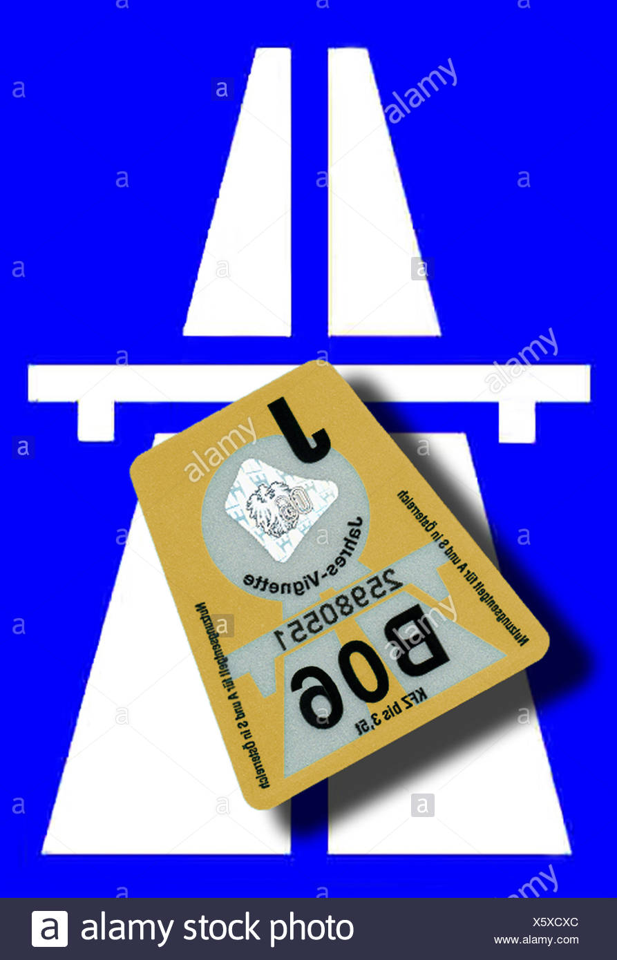 Autobahnvignette High Resolution Stock Photography and Images - Alamy