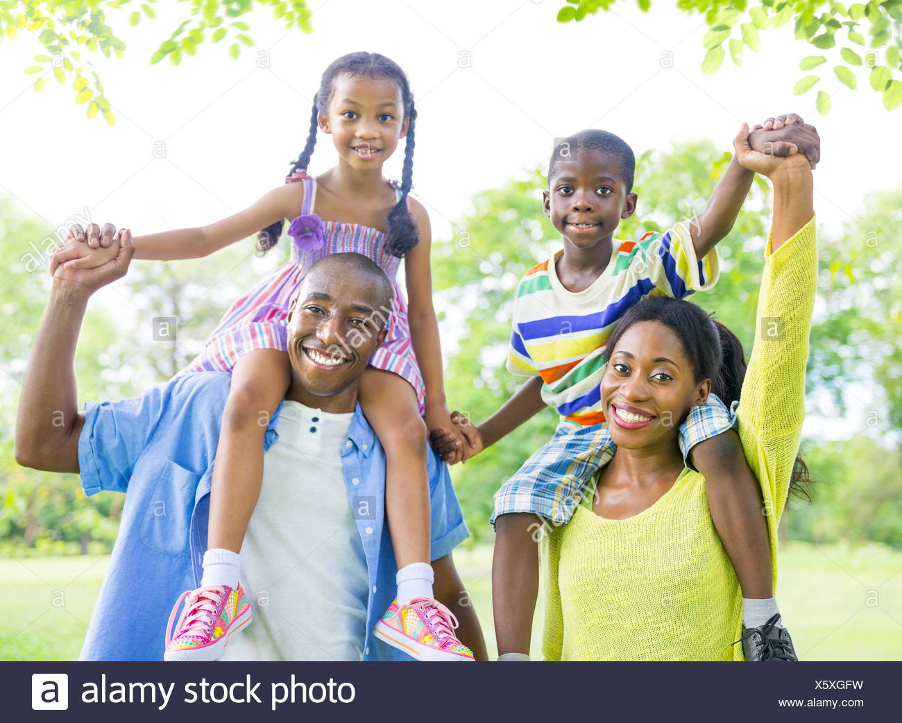 African Mother And Children High Resolution Stock Photography and ...