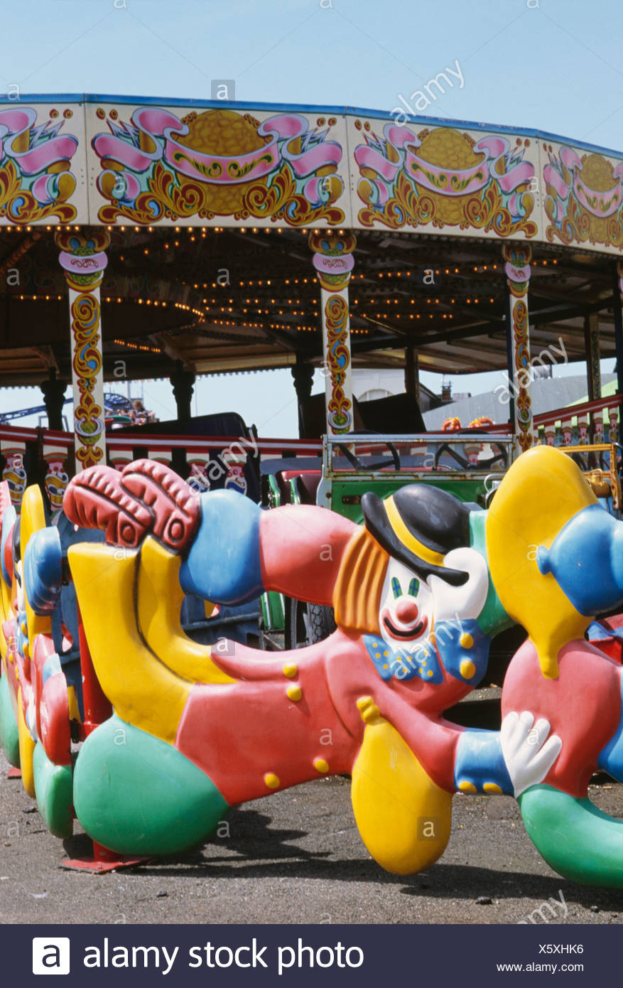 Clowns At Fairground Stock Photos & Clowns At Fairground Stock Images ...