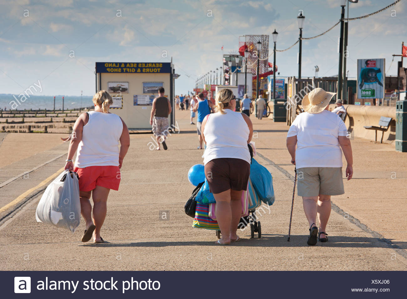 Overweight Women Beach High Resolution Stock Photography and Images - Alamy