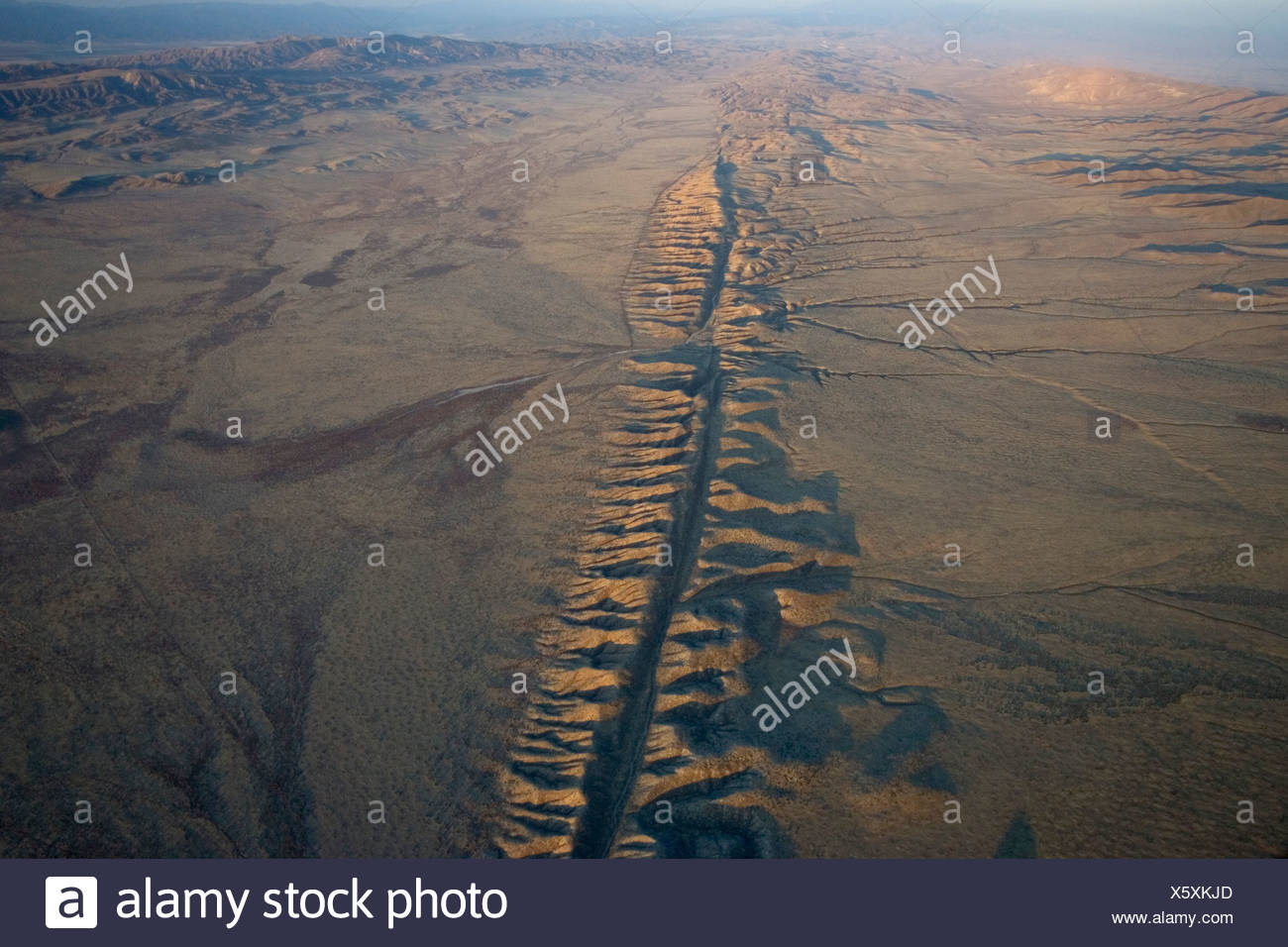 San Andreas Fault Aerial High Resolution Stock Photography and Images ...