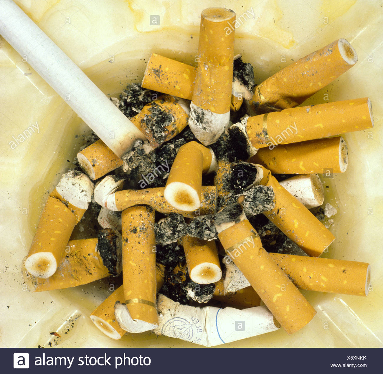 Ash Tray Cigaret Smoking Tobacco High Resolution Stock Photography and ...