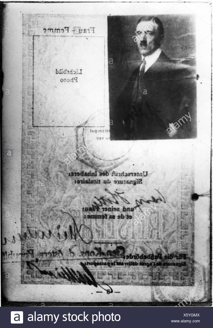 Issued By The Nsdap Black and White Stock Photos & Images - Alamy