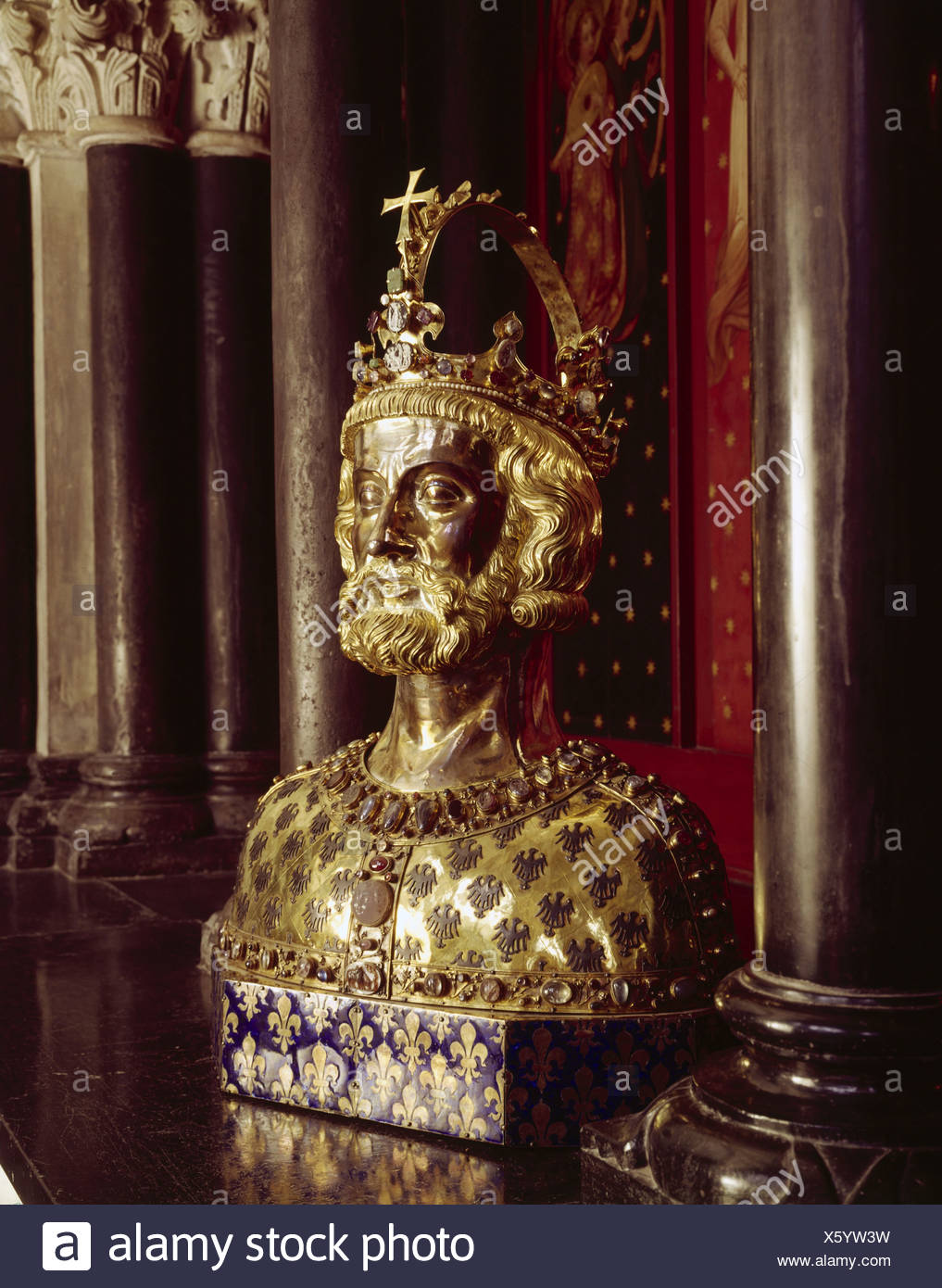 Charlemagne Bust High Resolution Stock Photography and Images - Alamy