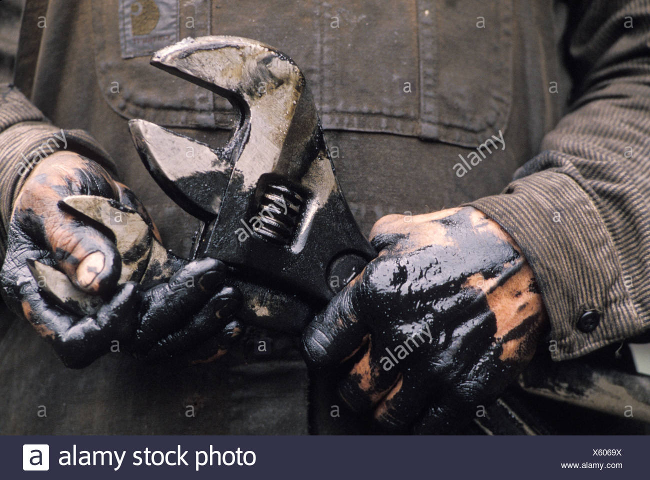 Oily Hands High Resolution Stock Photography and Images - Alamy