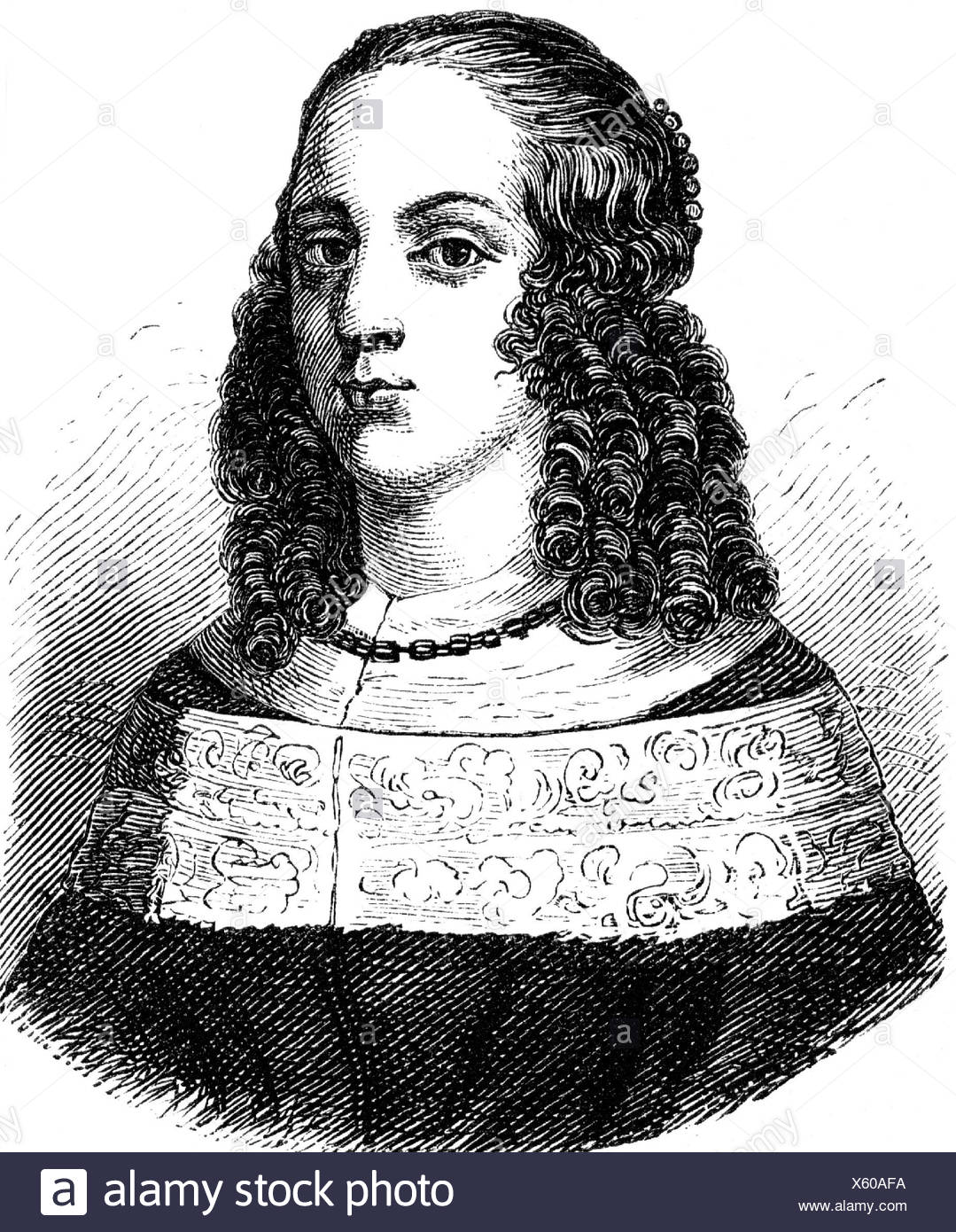 Commoner Wife Of Duke Albert Iii Of Bavaria High Resolution Stock ...