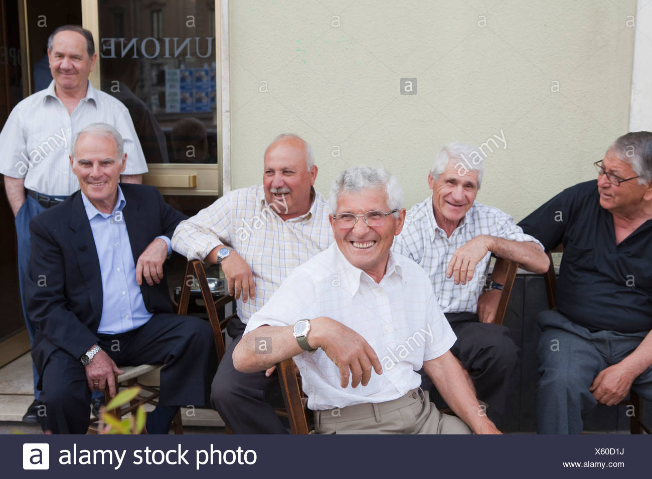 Seated Old Men High Resolution Stock Photography and Images - Alamy