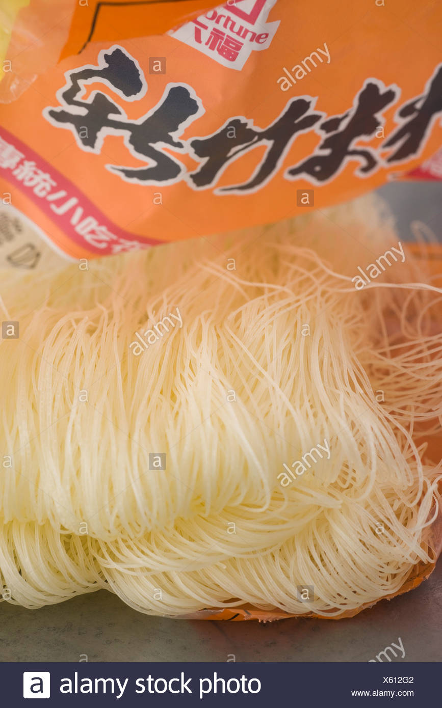 Vermicelli Rice Noodles Stock Photos & Vermicelli Rice Noodles Stock ...