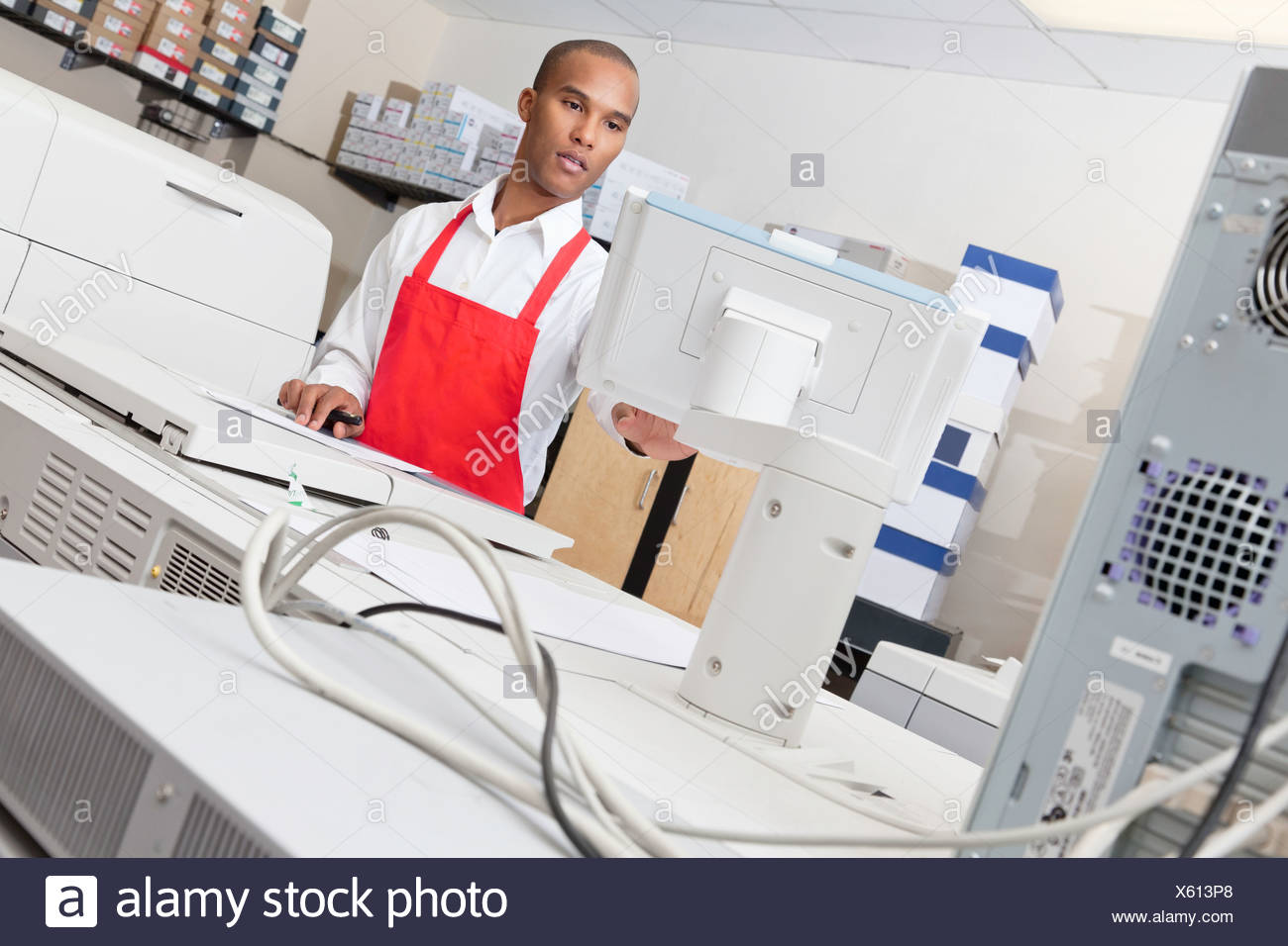 Textile Printer High Resolution Stock Photography and Images - Alamy