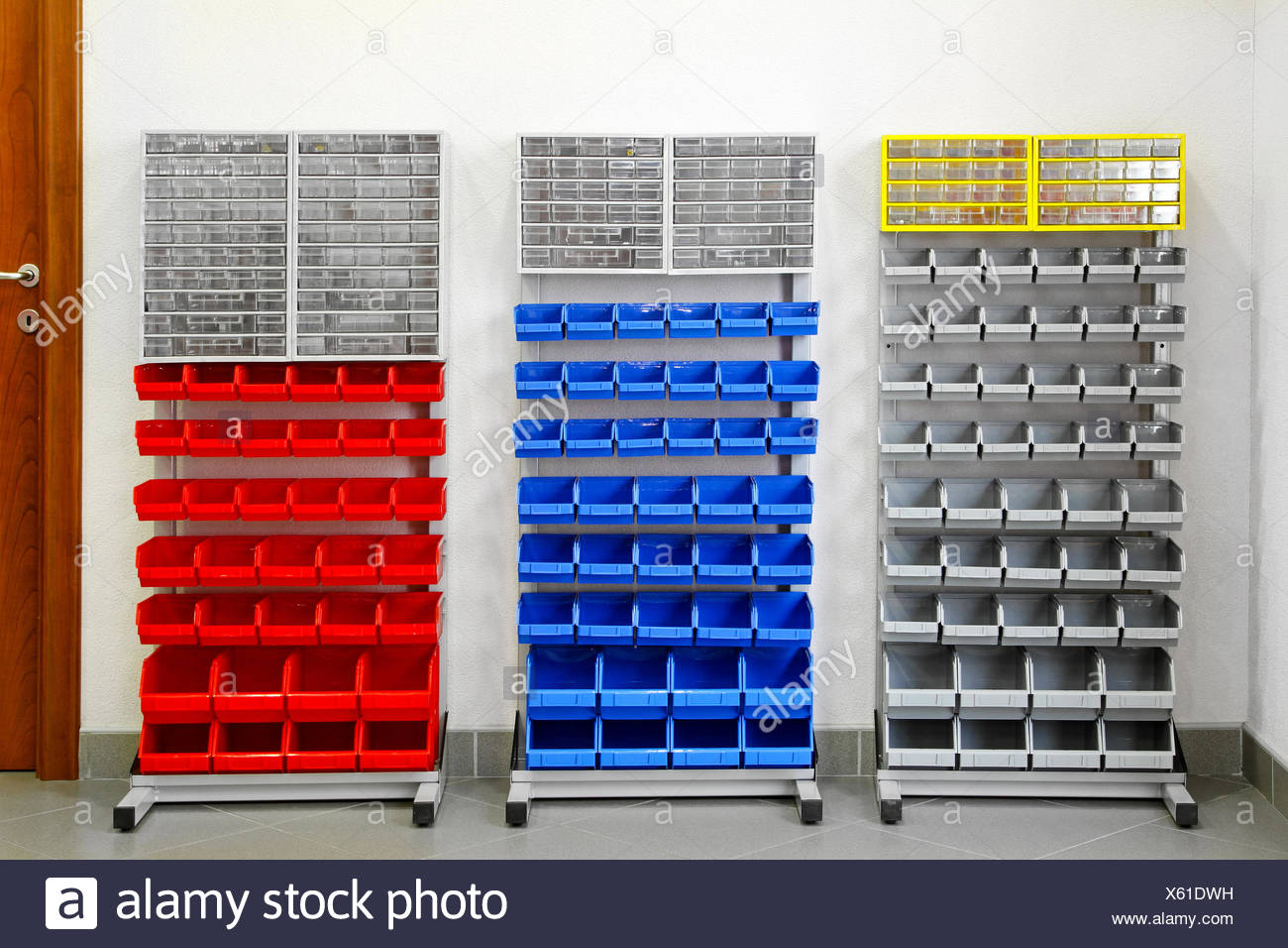 Workshop Parts Storage Bins High Resolution Stock Photography and ...