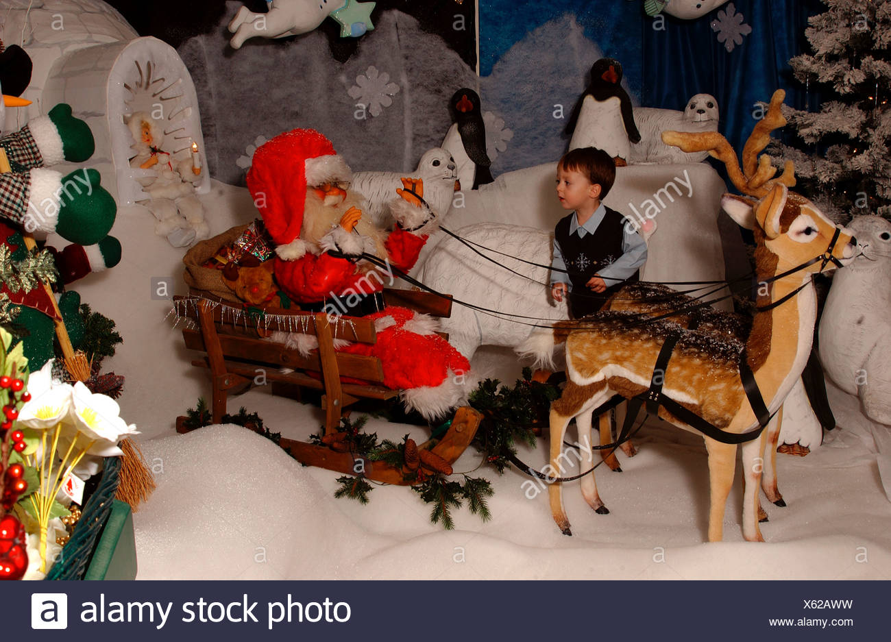 Father Christmas Grotto High Resolution Stock Photography and Images ...