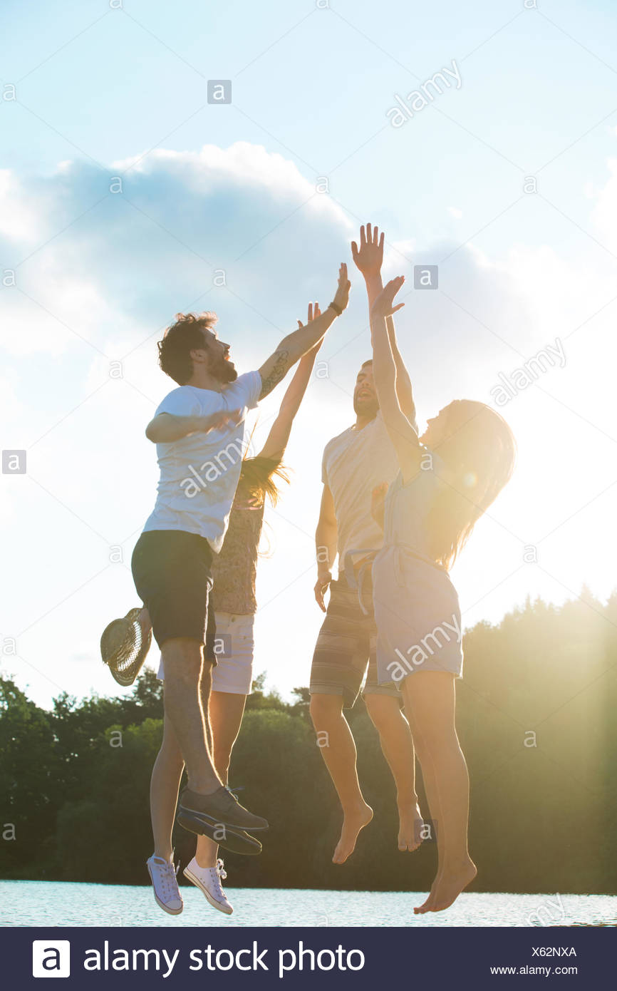High Five Friendship Stock Photos & High Five Friendship Stock Images ...