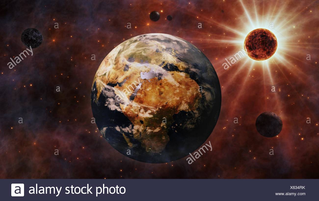 Earth Sun Moon High Resolution Stock Photography and Images - Alamy