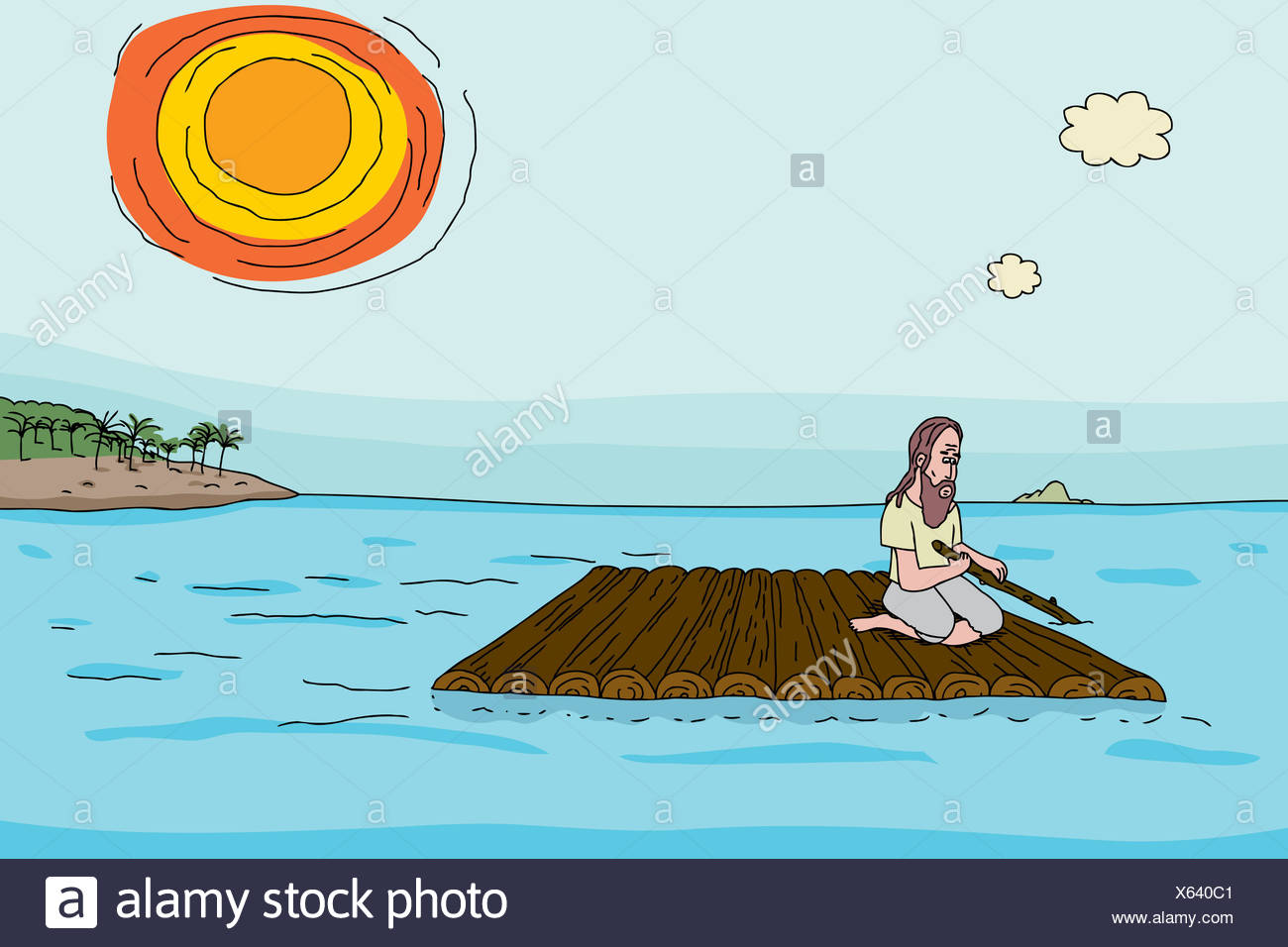 Shipwrecked Person Stock Photos & Shipwrecked Person Stock Images - Alamy