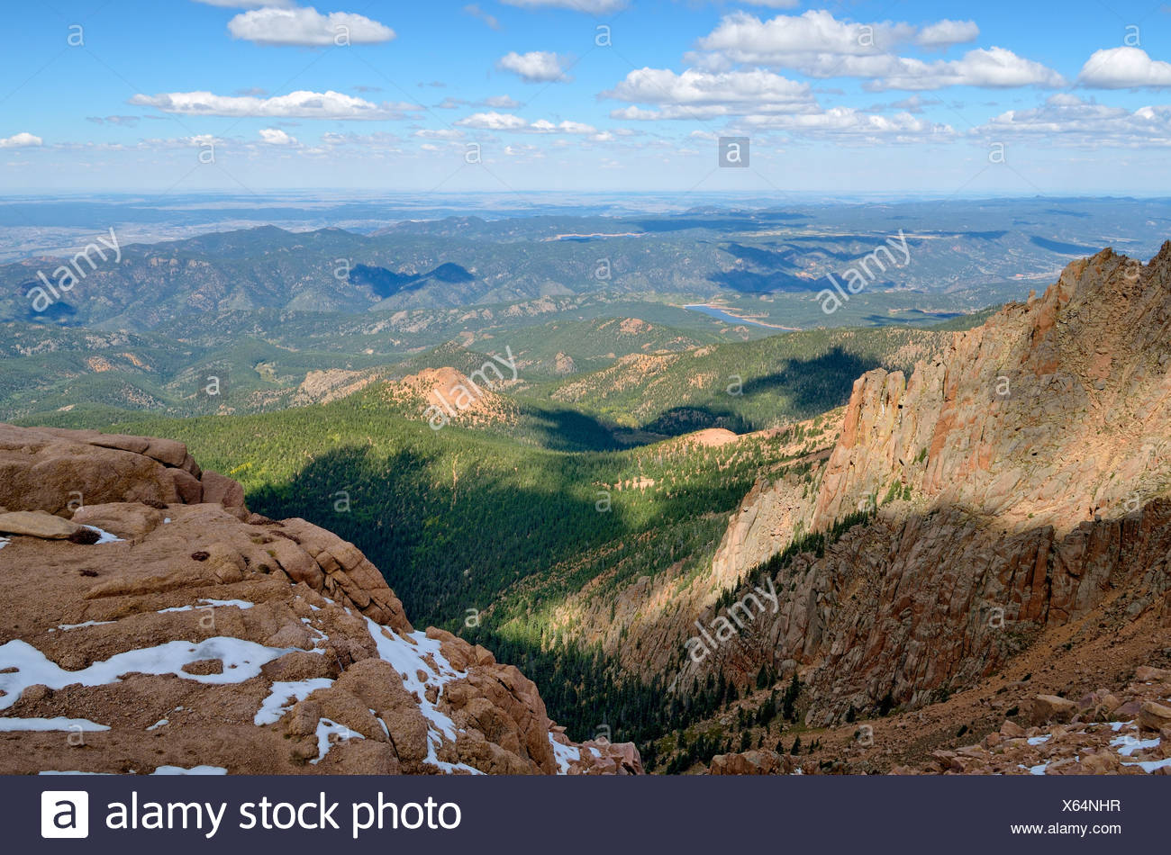 Pikes Peak And Pike National Forest High Resolution Stock Photography ...