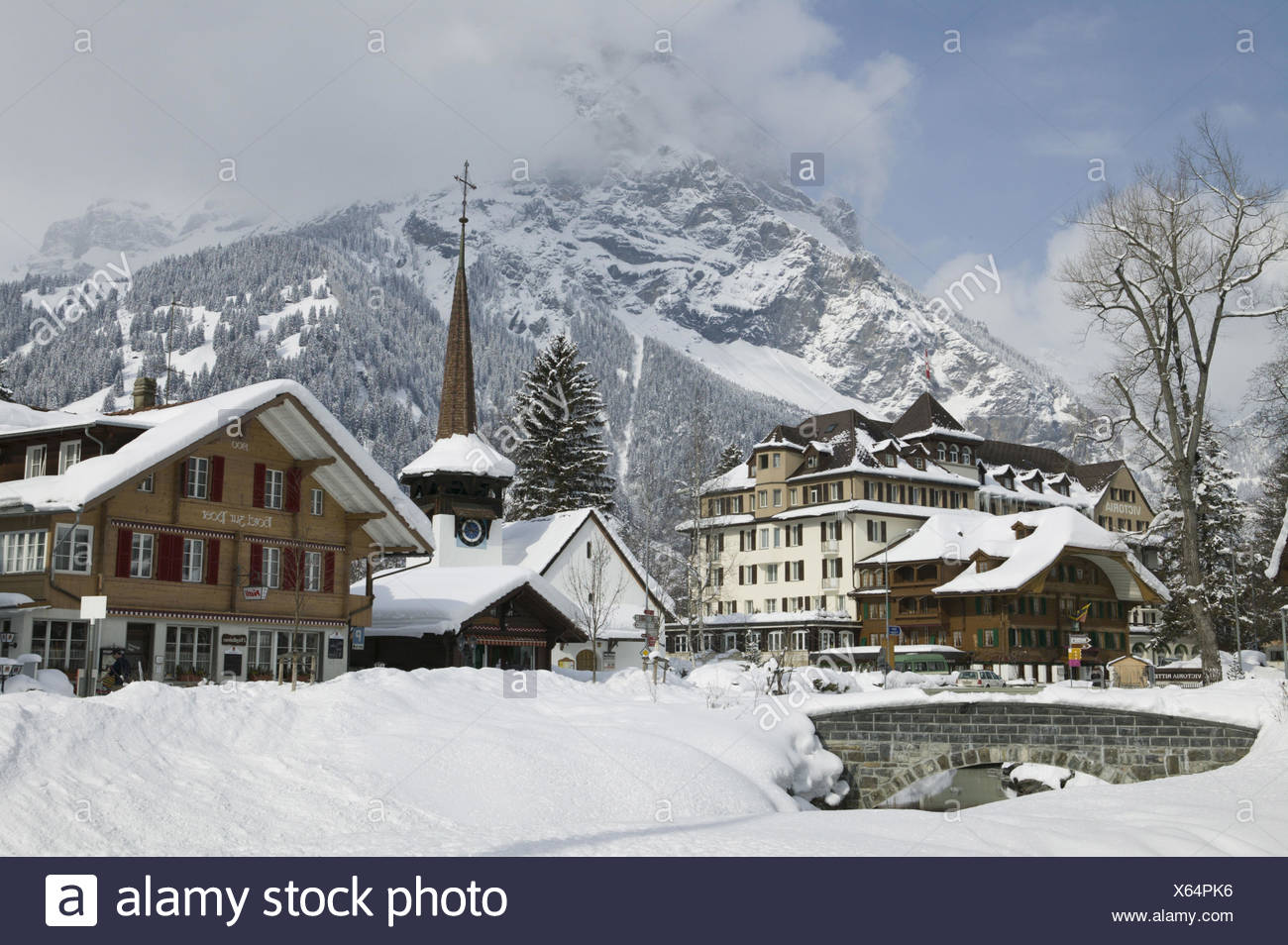 Kandersteg Winter Stock Photos & Kandersteg Winter Stock Images - Alamy