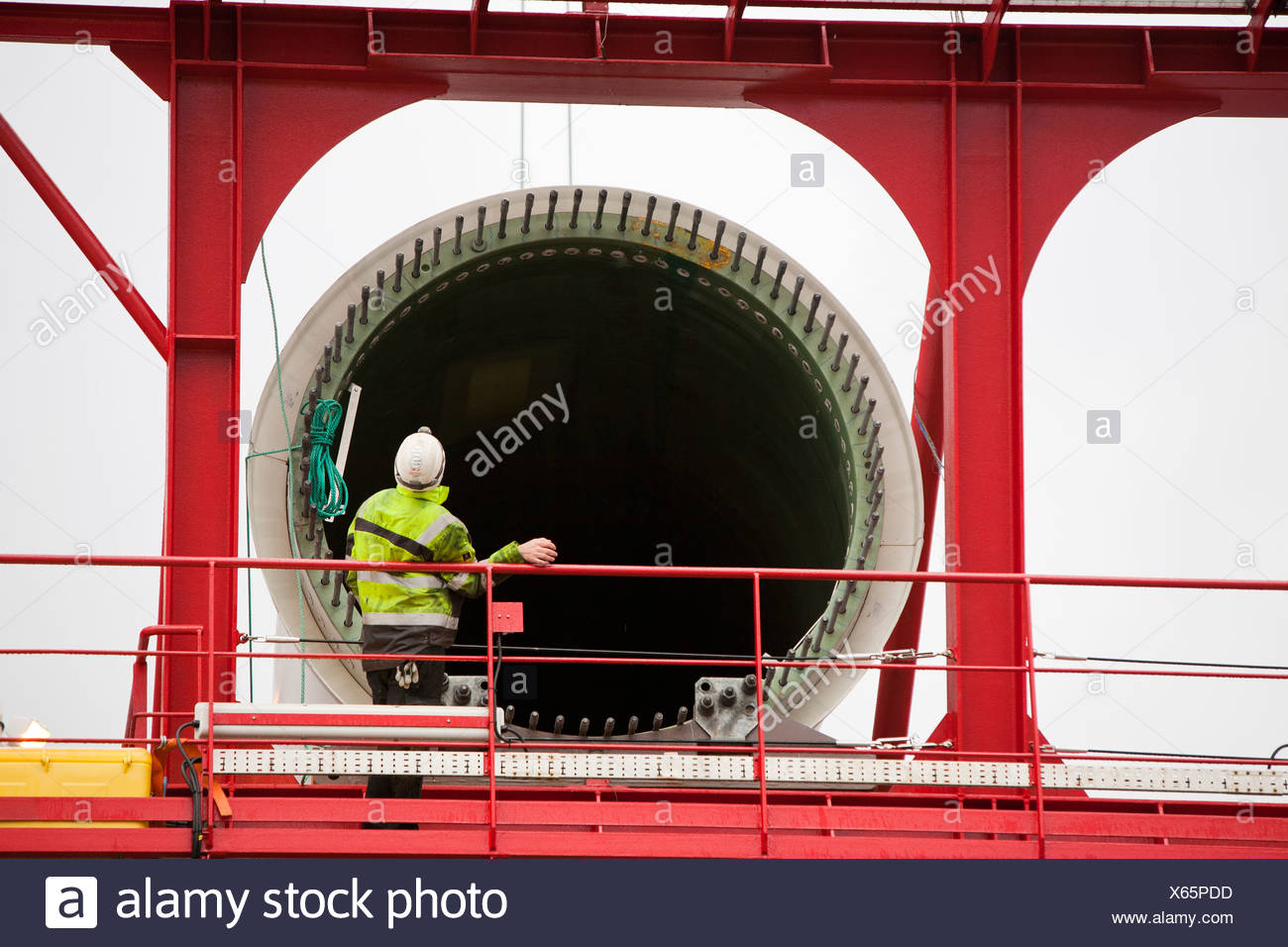 Jack Up Barge Wind Worker High Resolution Stock Photography and Images ...