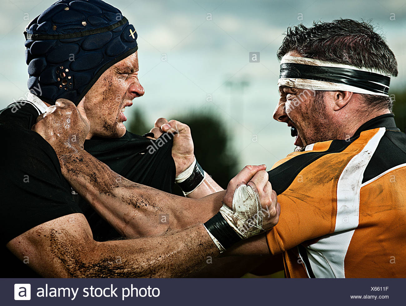 Rugby Aggression High Resolution Stock Photography and Images - Alamy