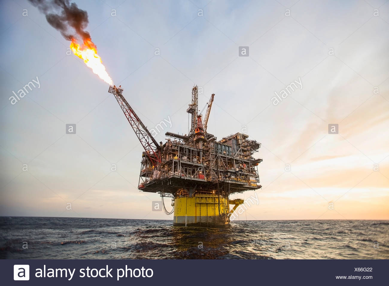 Oil Rig Flame High Resolution Stock Photography and Images - Alamy