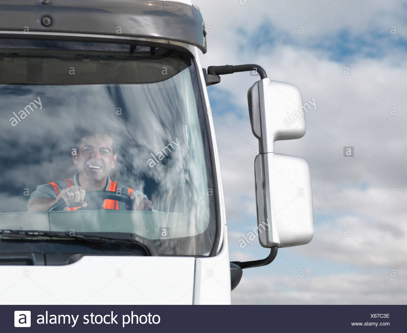 Truck With Driver High Resolution Stock Photography and Images - Alamy