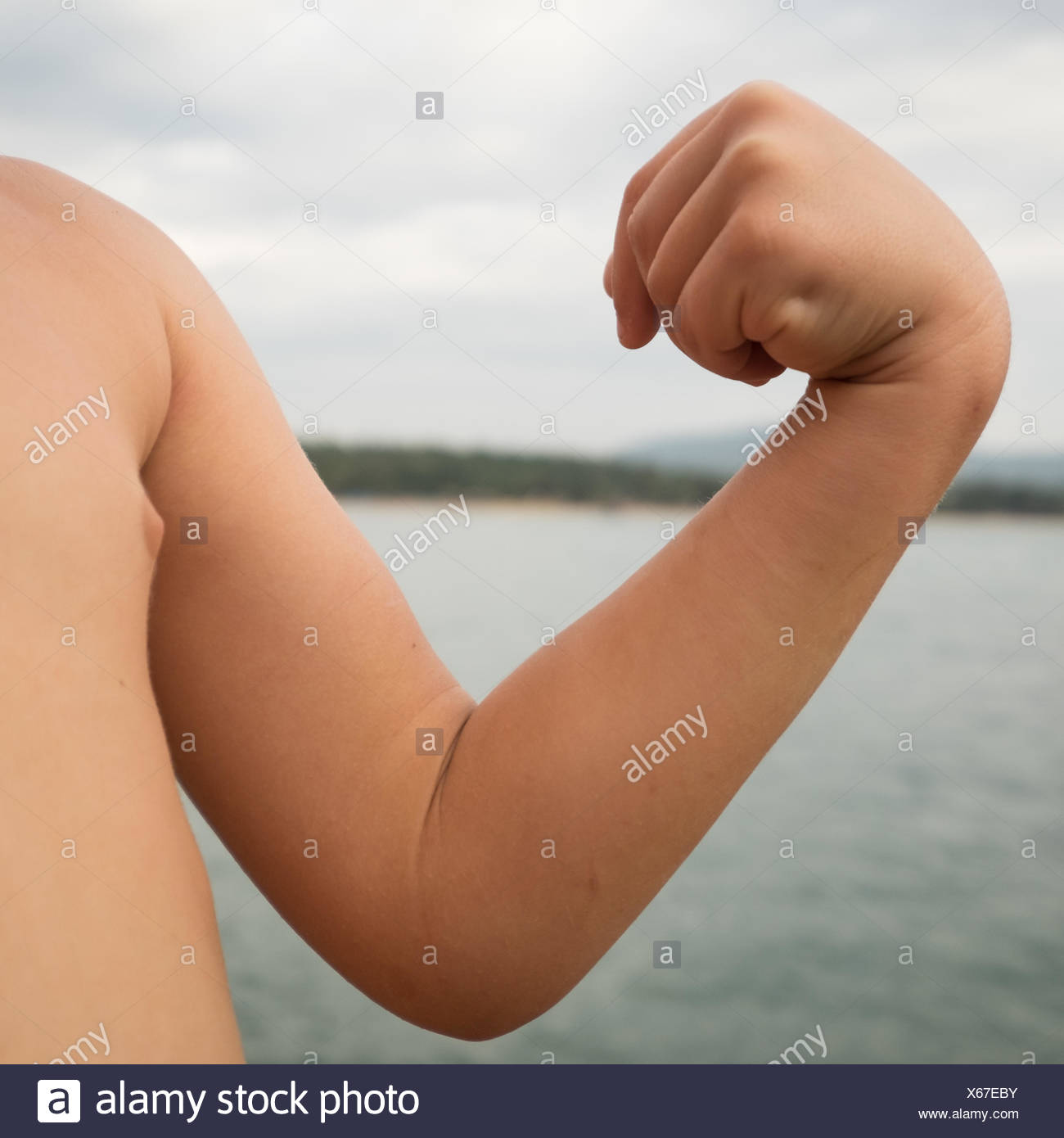 Flexing Arm Stock Photos & Flexing Arm Stock Images - Alamy