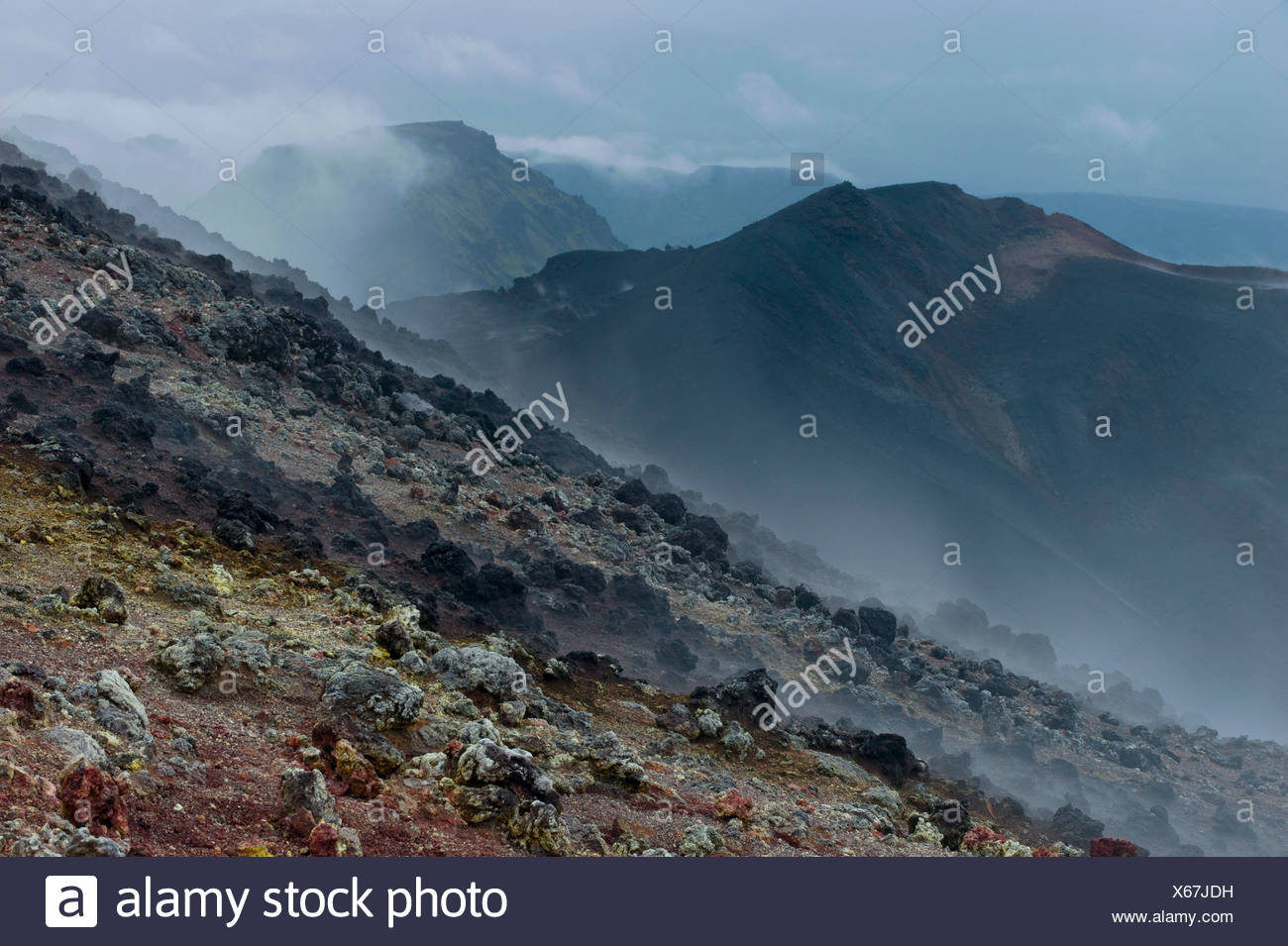 Iceland Fissure Eruption High Resolution Stock Photography and Images ...