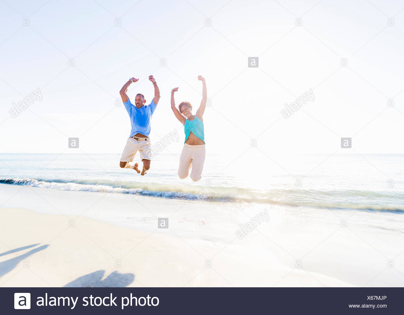Mature Women Jumping Water High Resolution Stock Photography and Images ...