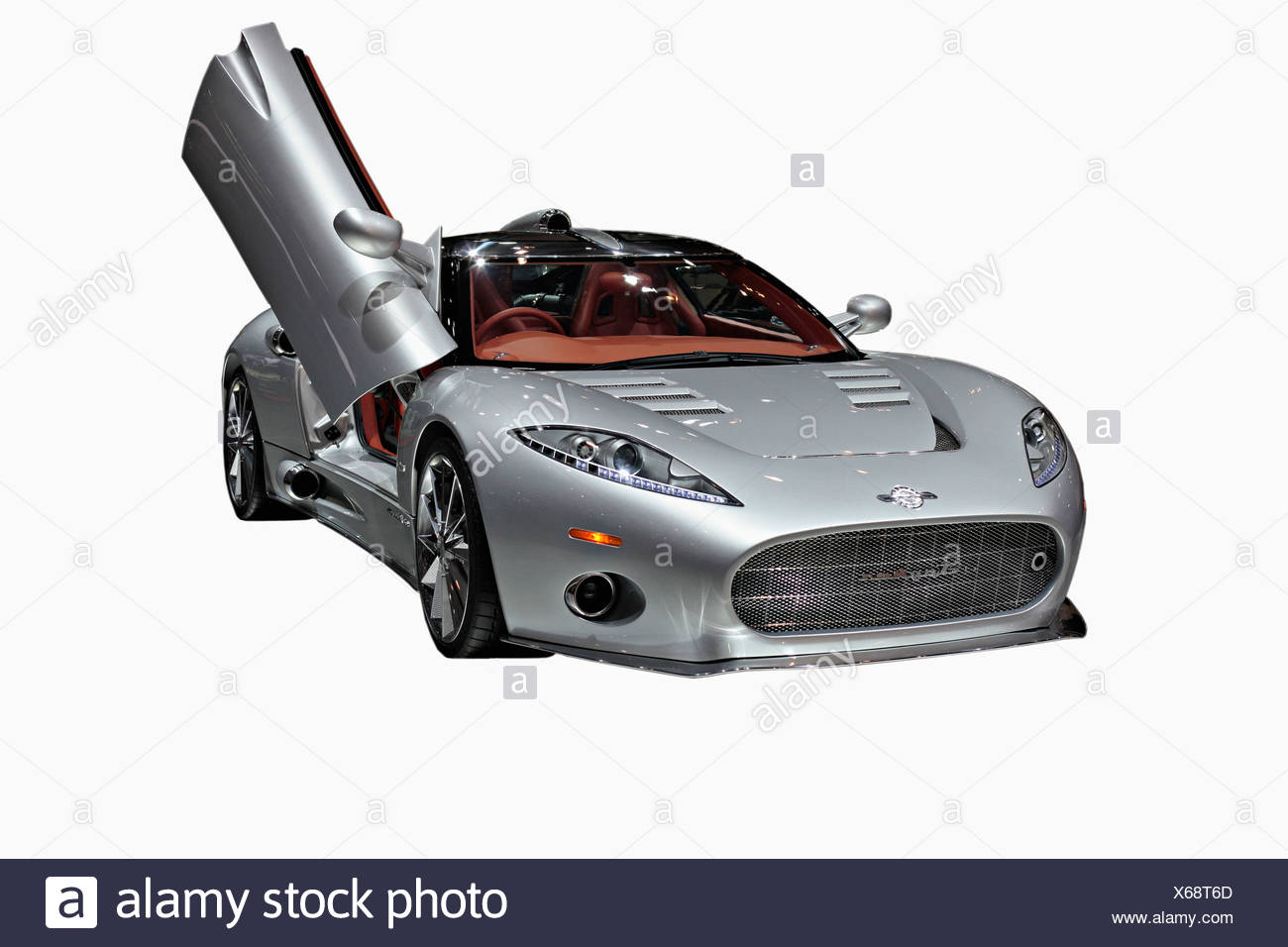 Silver Sports Car Stock Photos & Silver Sports Car Stock Images - Alamy