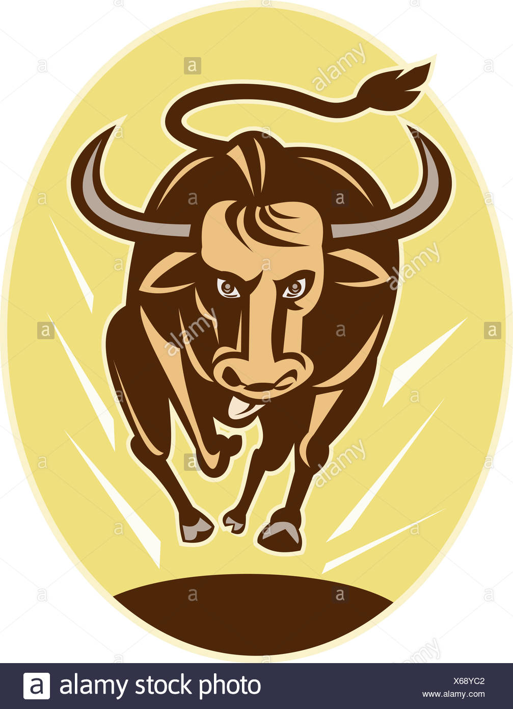 Bull Angry Charging Stock Photos & Bull Angry Charging Stock Images - Alamy