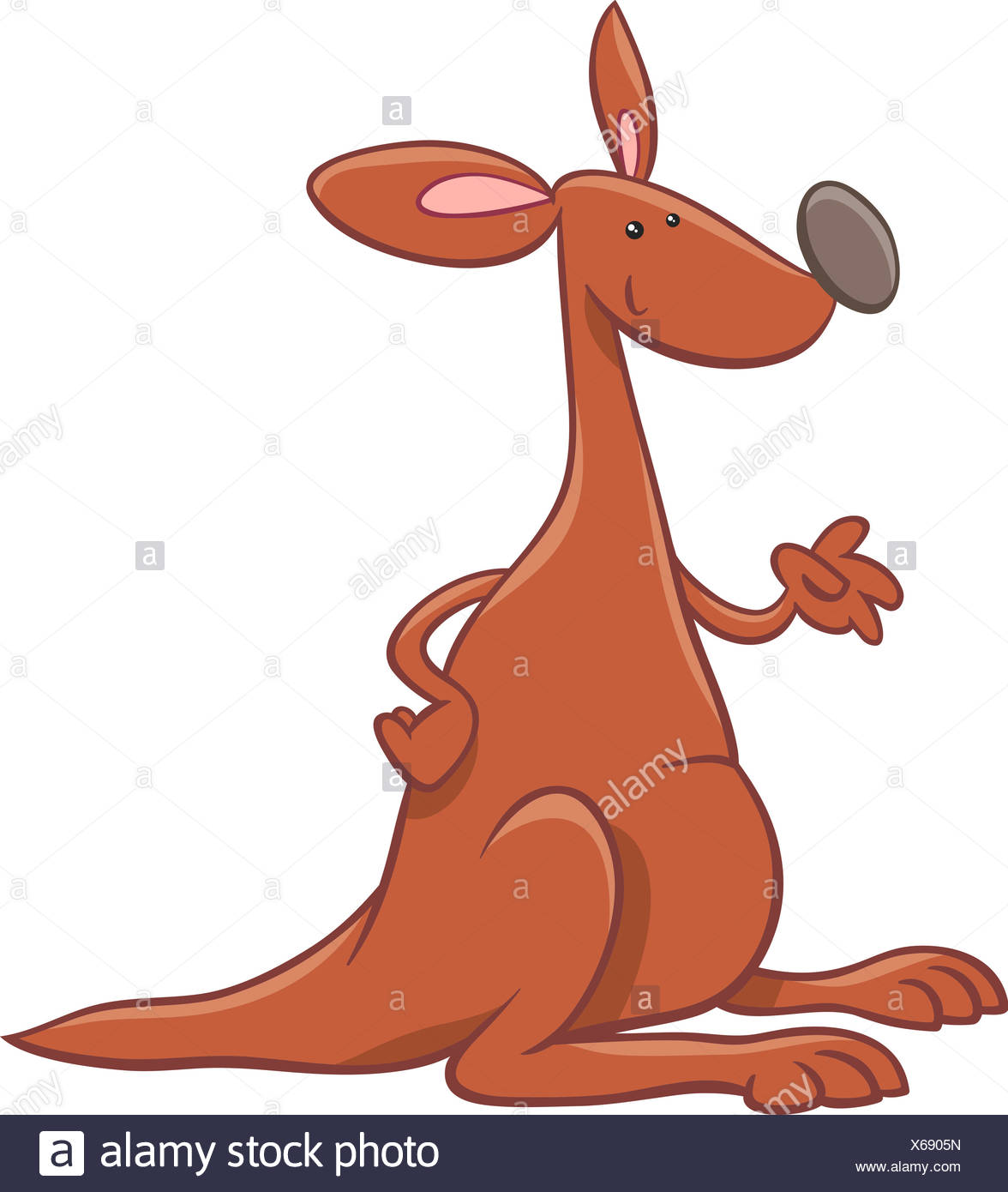 Kangaroo Cartoon Stock Photos & Kangaroo Cartoon Stock Images - Alamy