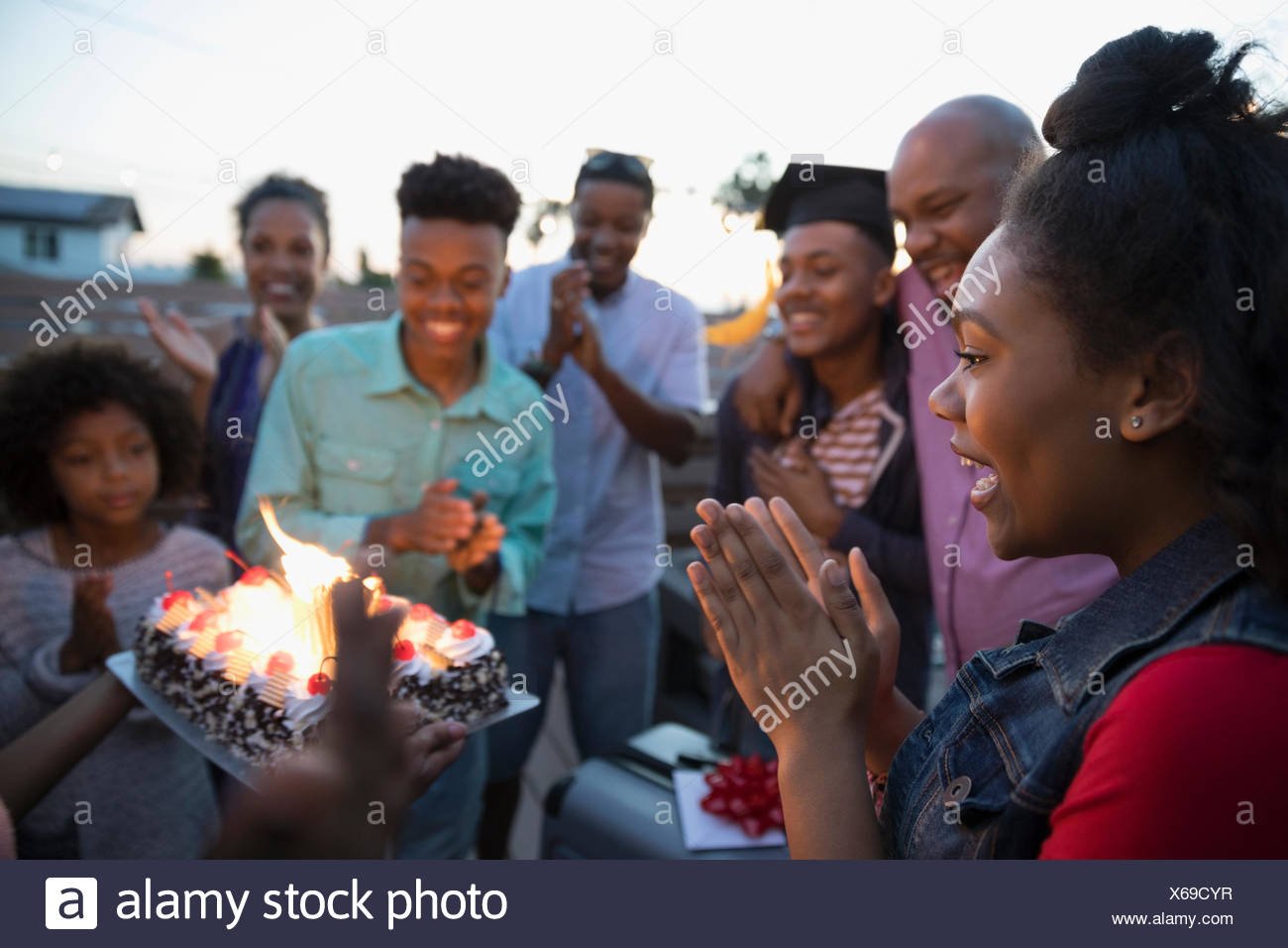 Graduation Family Stock Photos & Graduation Family Stock Images - Alamy
