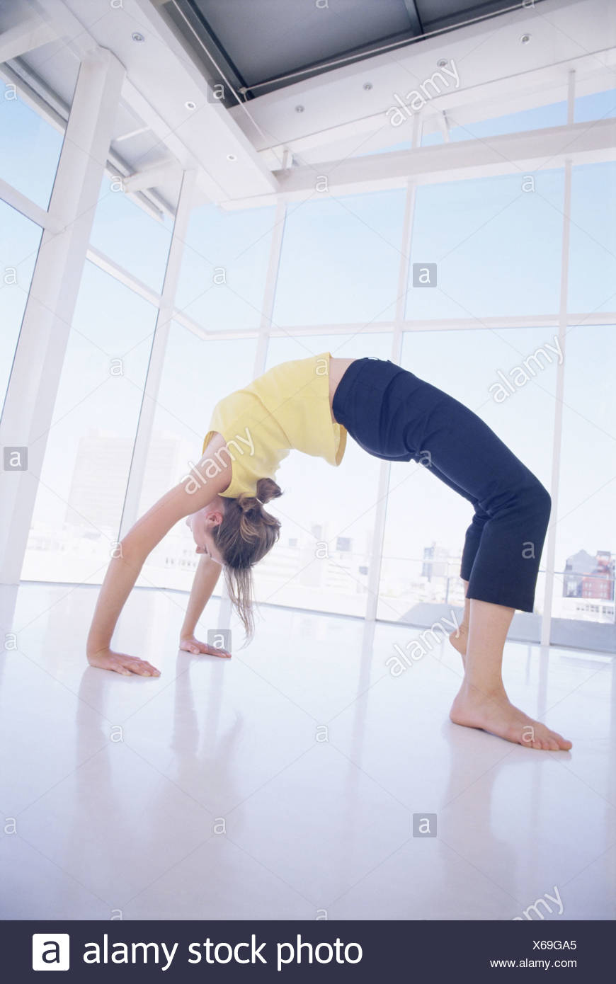 Bent Over Backwards High Resolution Stock Photography and Images - Alamy