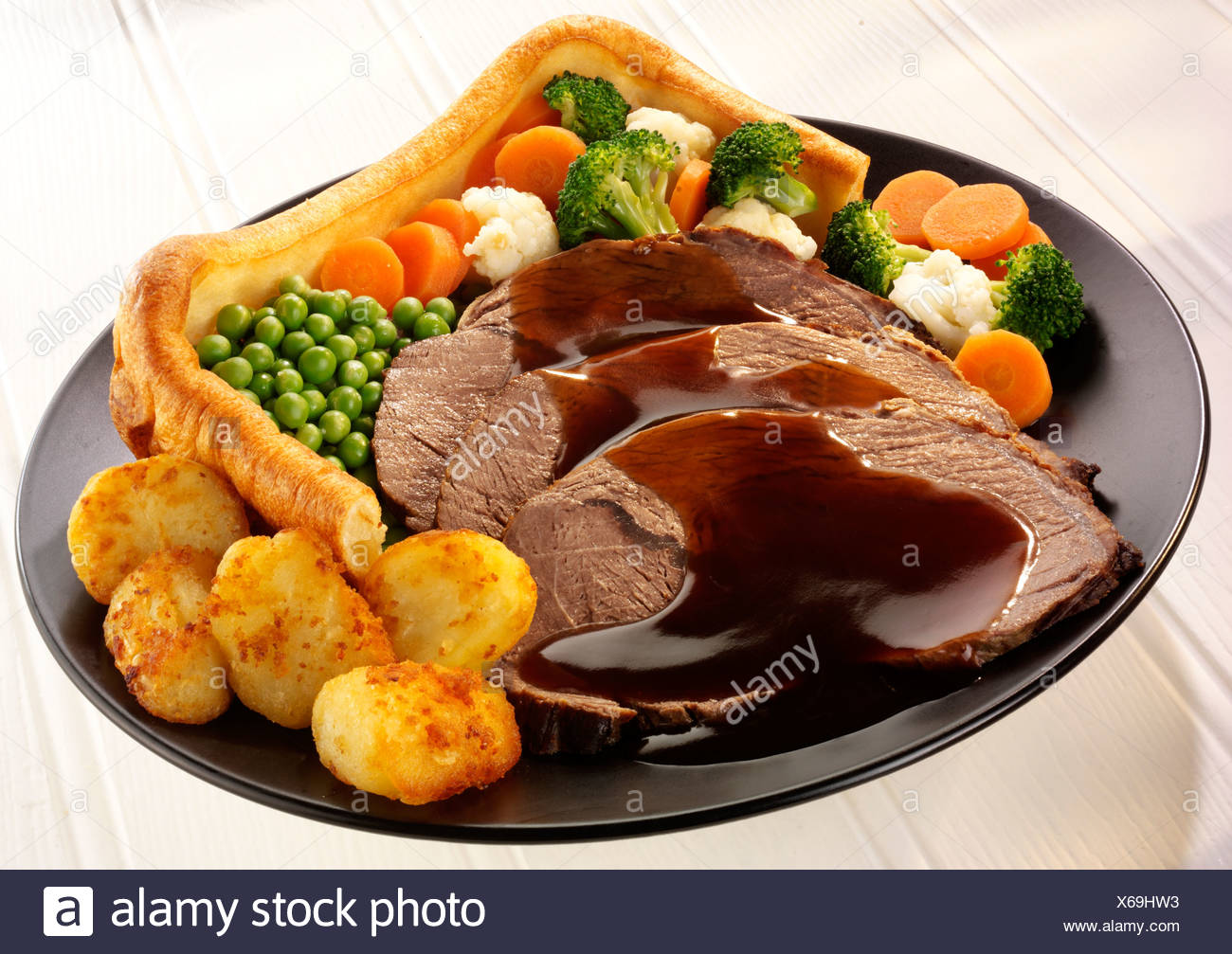 Yorkshire Pudding Beef High Resolution Stock Photography and Images - Alamy