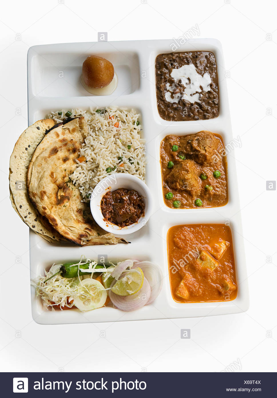 Thali Dish High Resolution Stock Photography and Images - Alamy