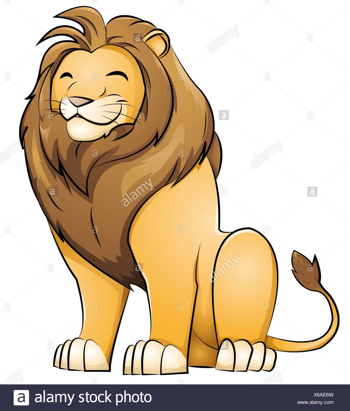 Lion Mane Cut Out Stock Images & Pictures - Alamy