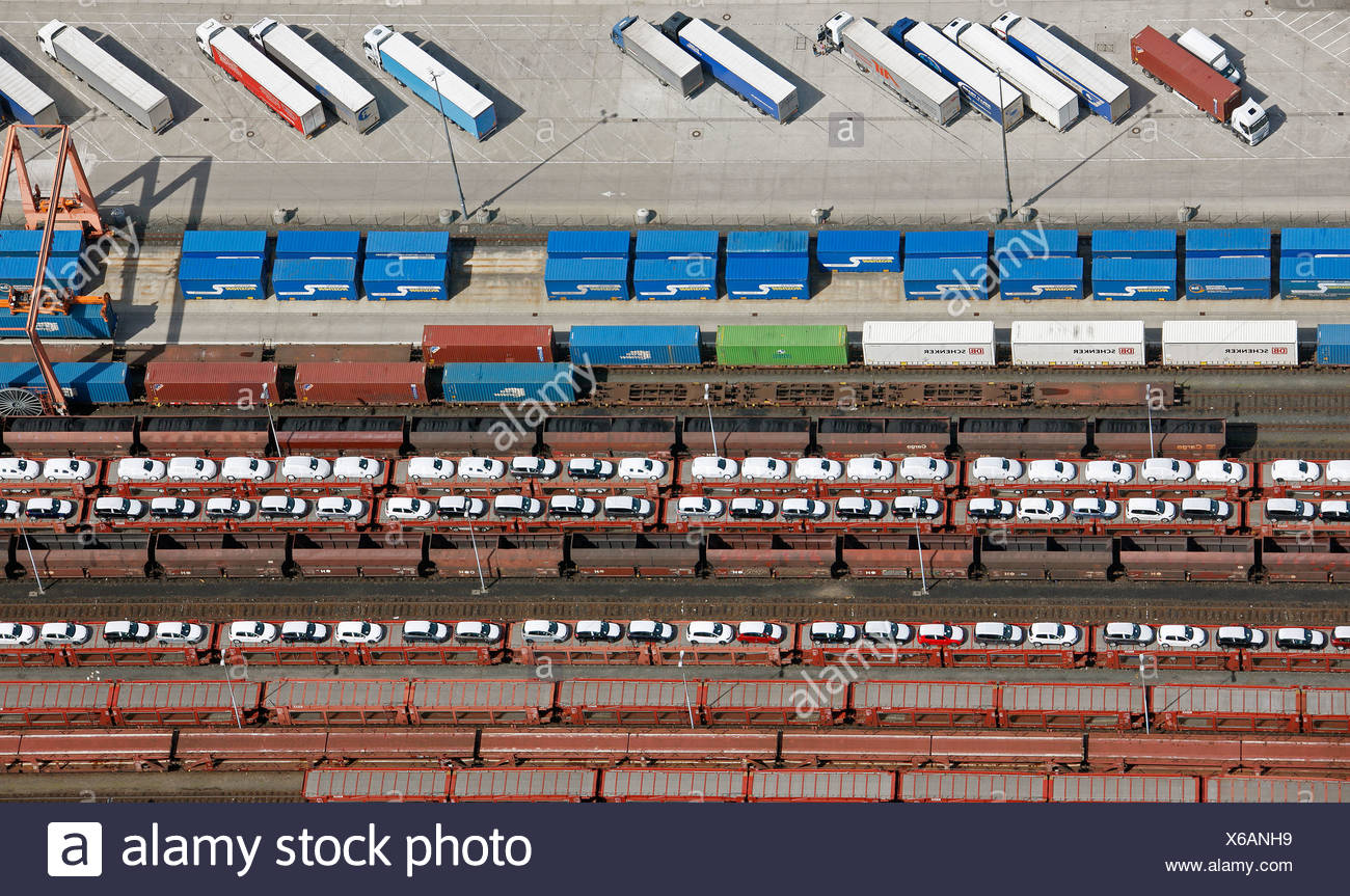 Rail Freight Containers High Resolution Stock Photography and Images ...