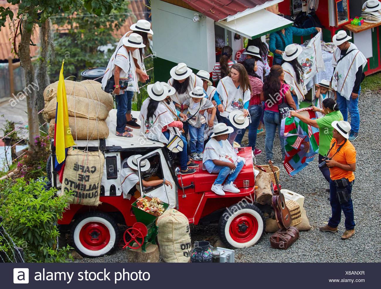 Jeep Willys Salento Quindio Colombia High Resolution Stock Photography ...