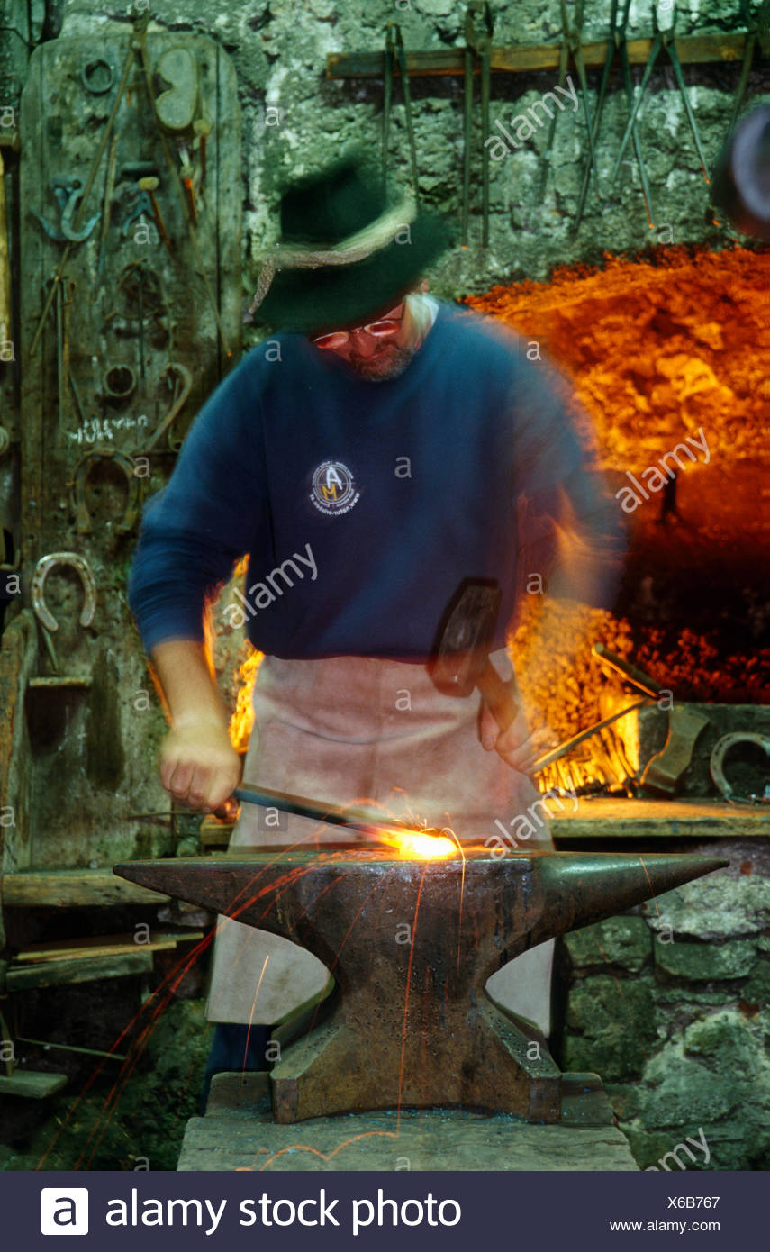 Hand Forging High Resolution Stock Photography and Images - Alamy