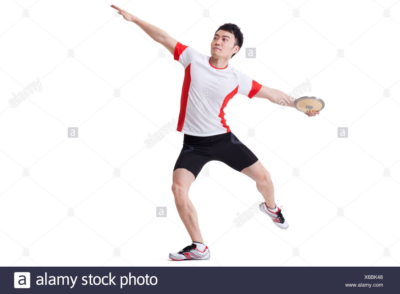 Sport Athlete Discus Athletics High Resolution Stock Photography and ...