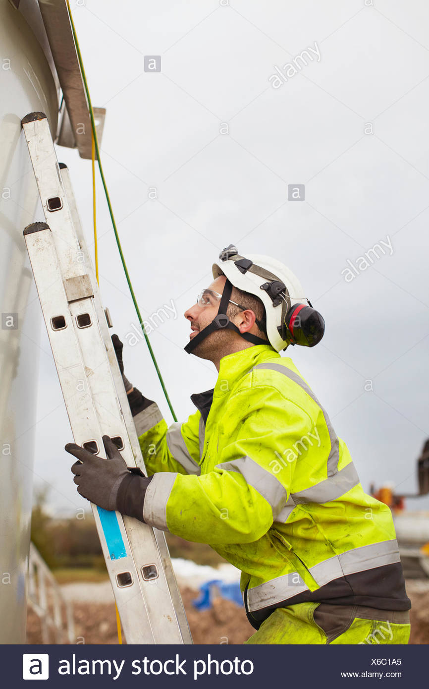 Engineer Climbing High Resolution Stock Photography and Images - Alamy