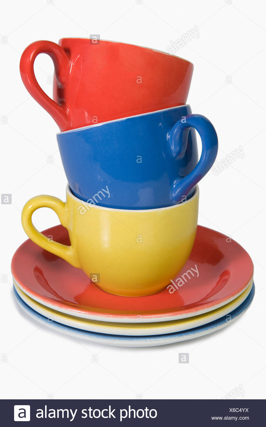 Teacup Stack Plate High Resolution Stock Photography and Images - Alamy