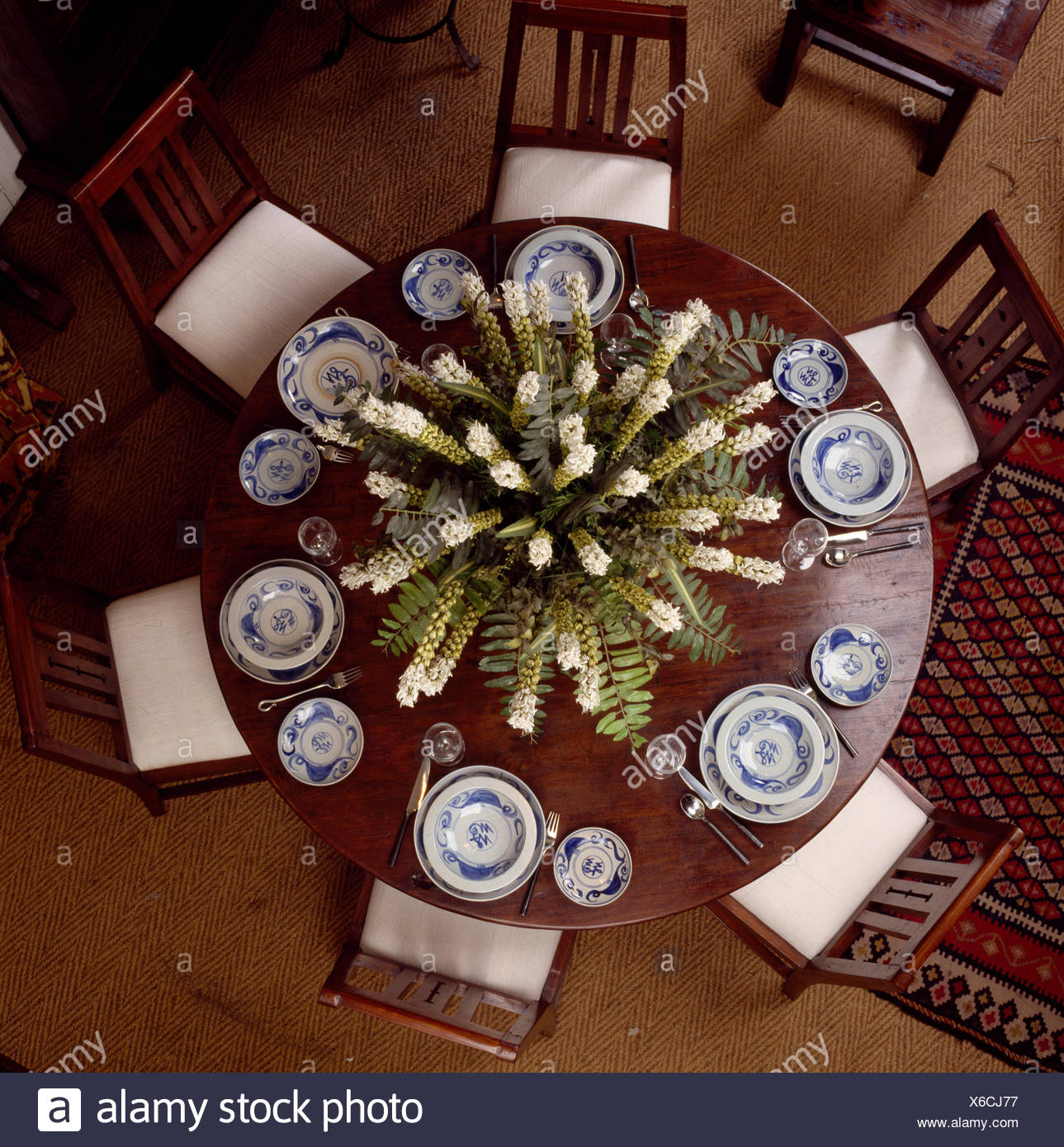 Dining Table From Above High Resolution Stock Photography and Images ...